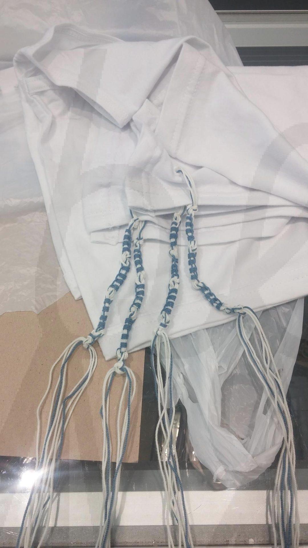 String Tying Styles - Blue Fringes - Techeiles