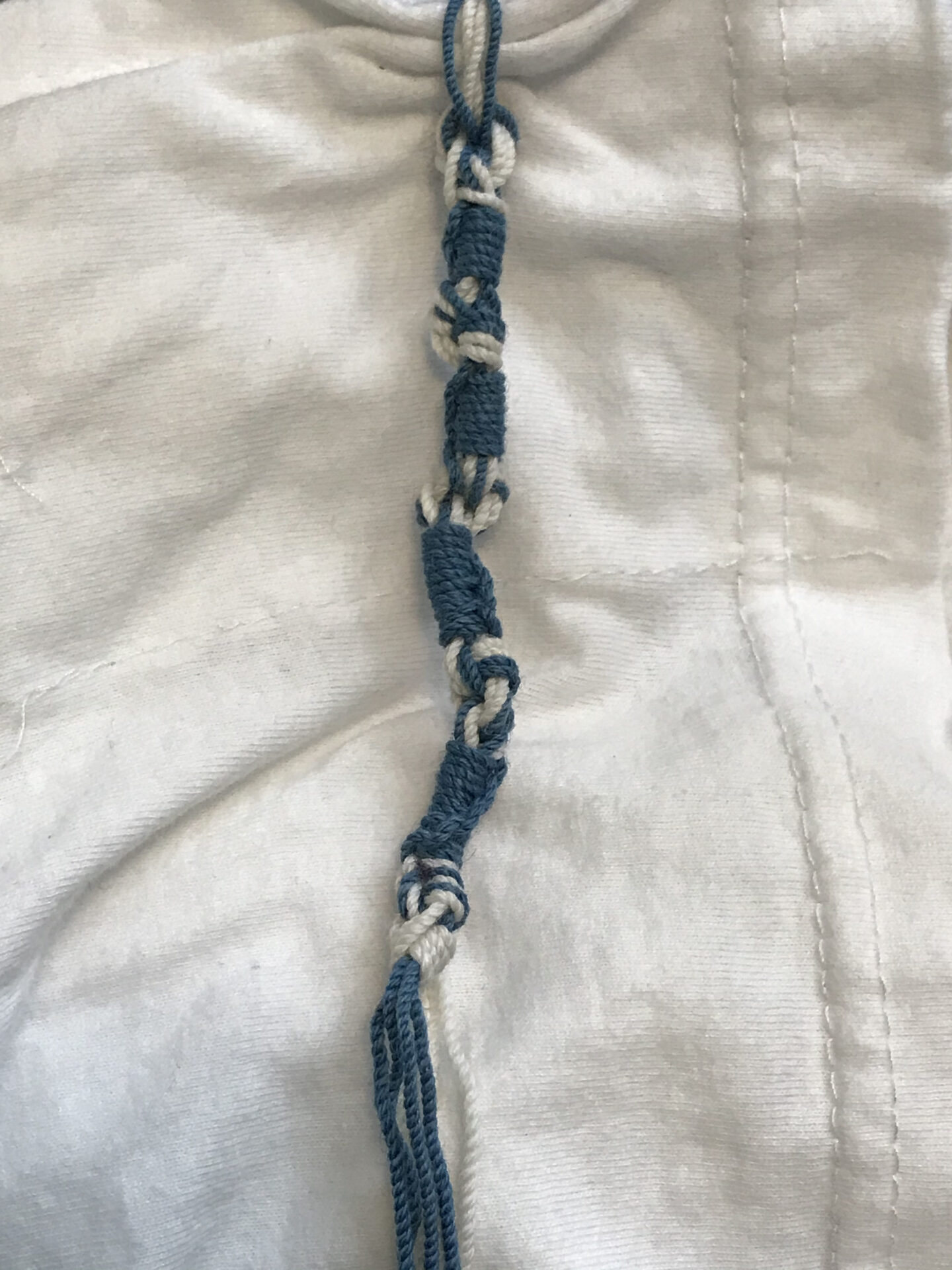 String Tying Styles - Blue Fringes - Techeiles