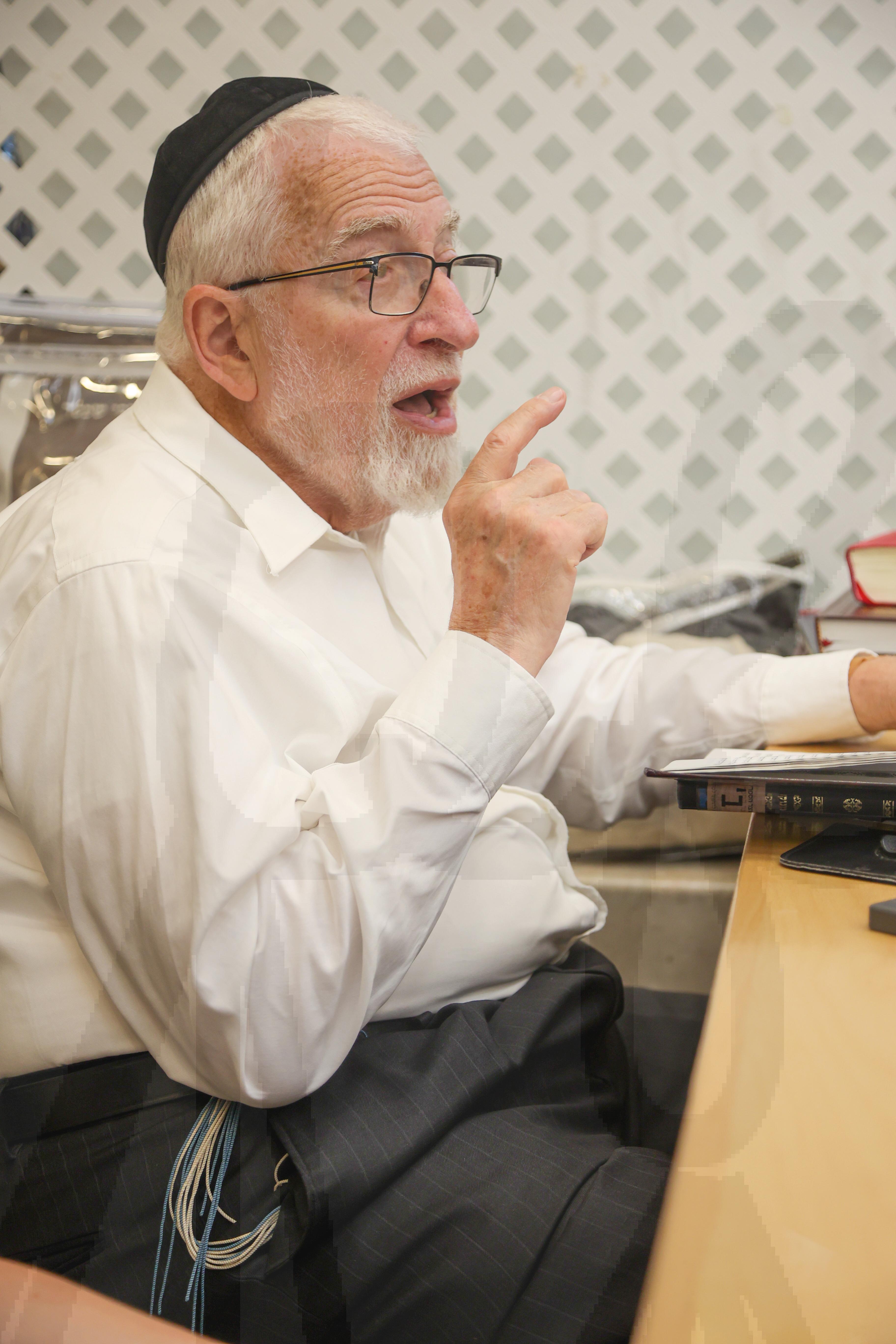 Rabbi Hershel Schachter - Blue Fringes - Techeiles - Tekhelet ...