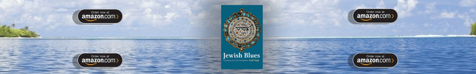 Jewish Blues - A History of a Color in Judaism - Gadi Sagiv - Blue ...