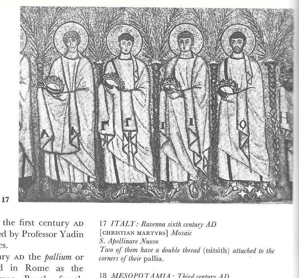 Talleisim - 2nd Temple Period - Blue Fringes - Techeiles - Tekhelet ...