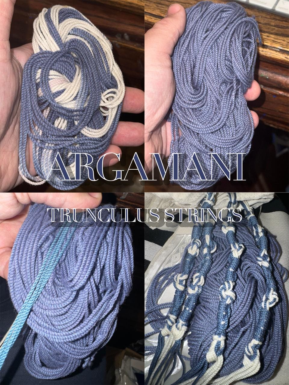 Threads - Blue Fringes - Techeiles - Tekhelet - Techelet - Tcheiles